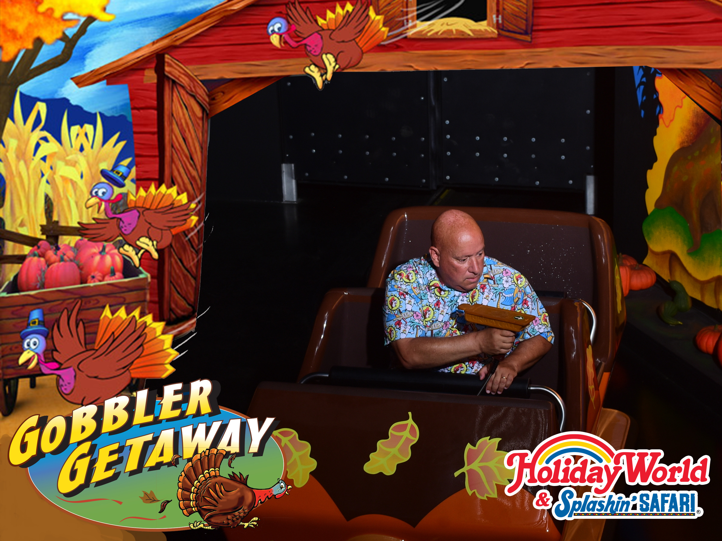Gobbler Getaway: A Must-Do Dark Ride at Holiday World - Theme Parks By Don